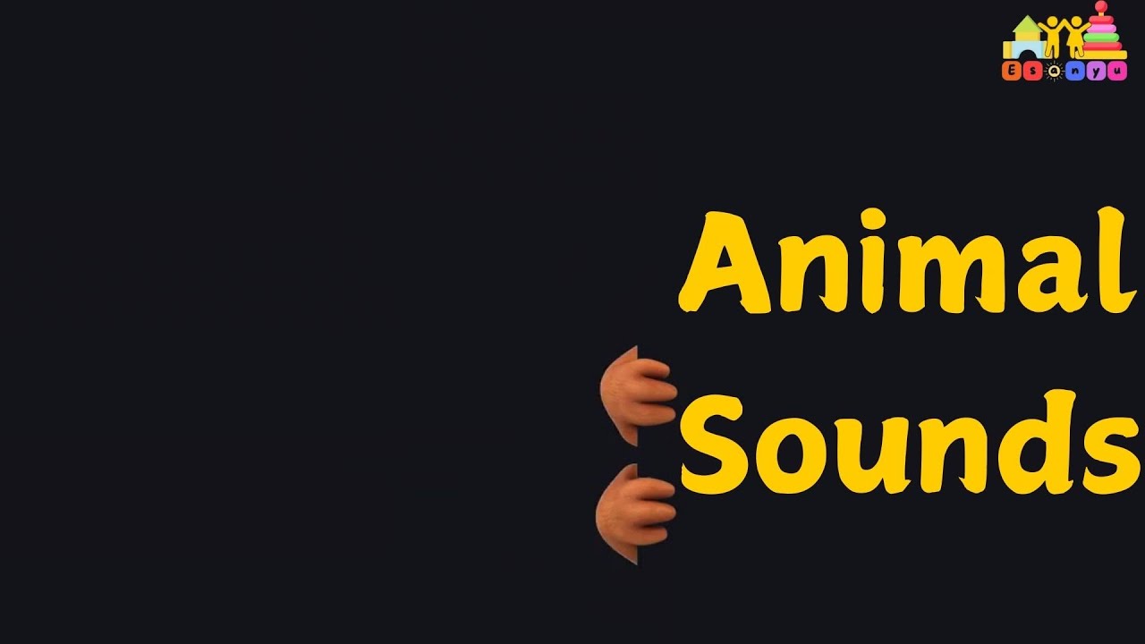 Animal Sounds! 🐮🦁🐒 | Fun Learning for Kids #EducationalVideo #animation ...