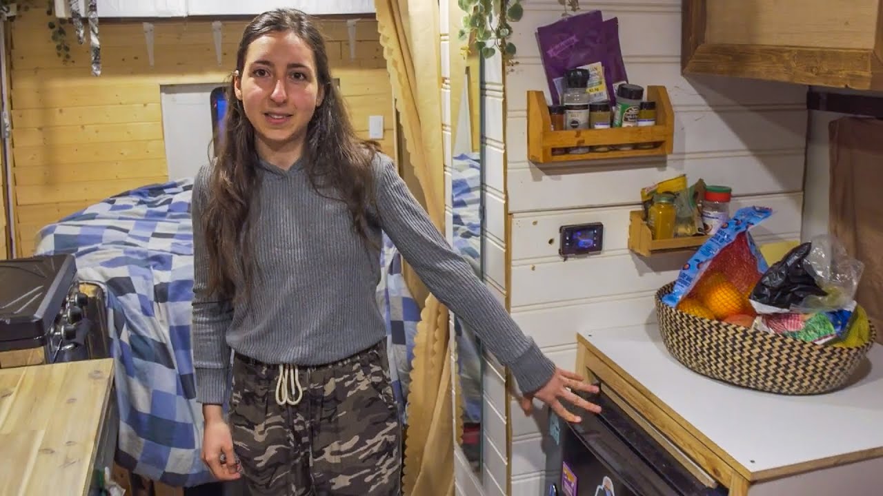 Lawyer lives Full Time in Self converted Bus | Van Life Tour - YouTube