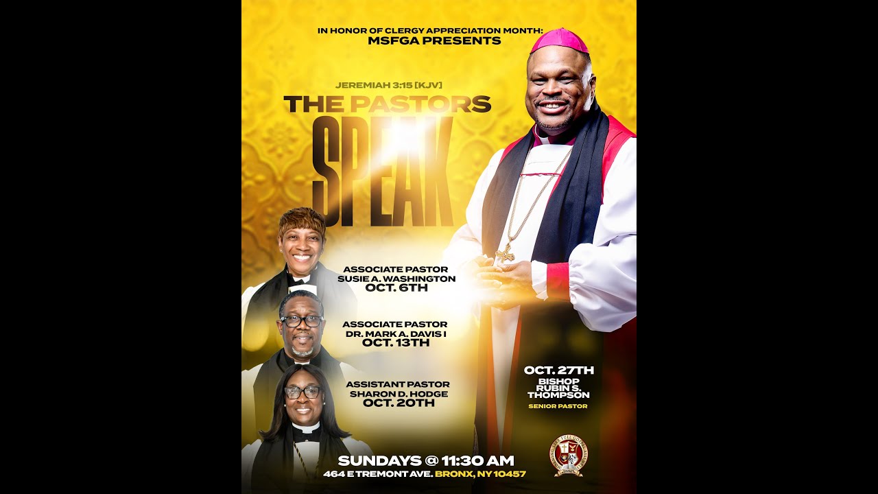 HE IS THE GLORY! - Bishop Rubin S. Thompson - YouTube