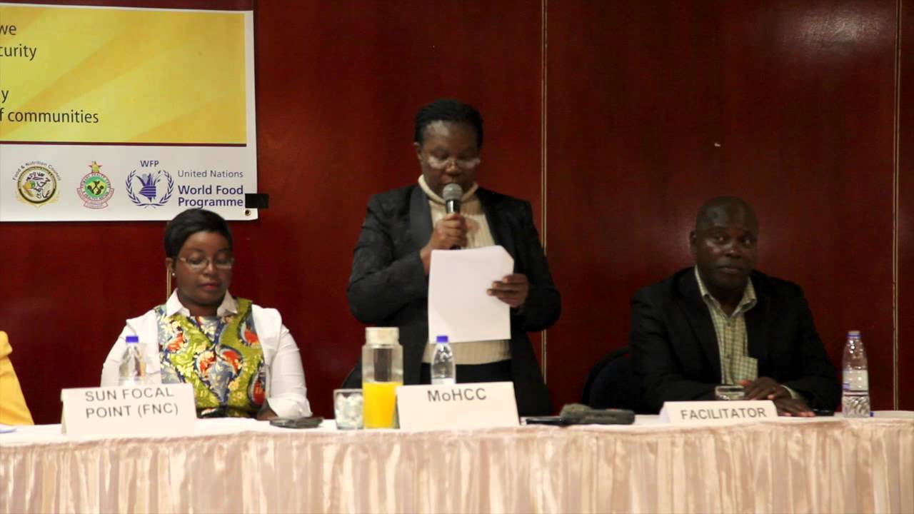Ancikaria Chigumira - MoHCC, statement on the nutrition situation in ...