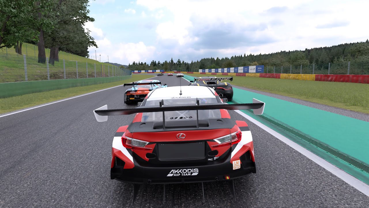 Gran Turismo 7 | Daily Race B | Circuit de Spa-Francorchamps | Lexus RC ...
