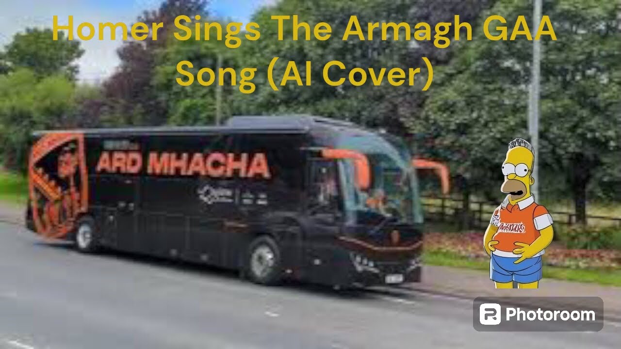 Homer Sings The Armagh GAA Song (AI Cover) - YouTube