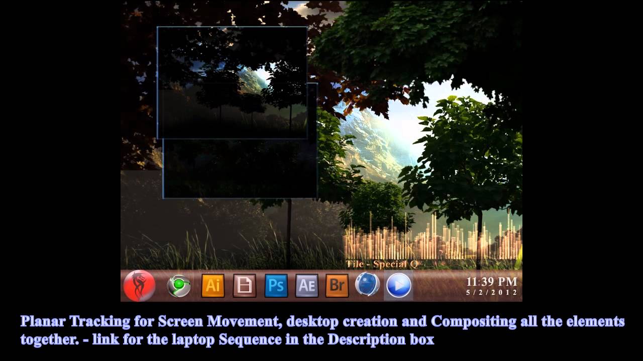 Laptop Screen Animation ( After Effects Matchmoving, Tracking & Keying ...
