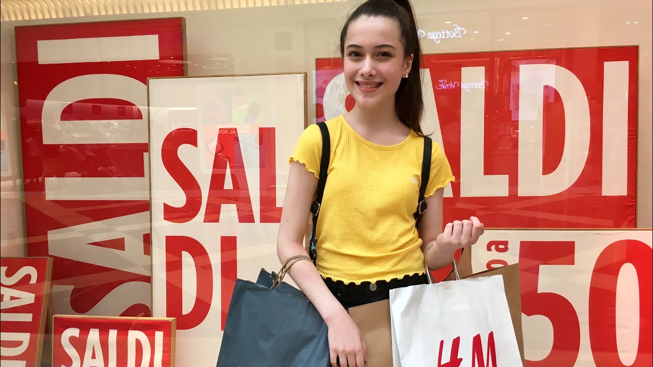 O QUE EU COMPREI COM 50 EUROS NA ITÁLIA - Desafio do Look - YouTube