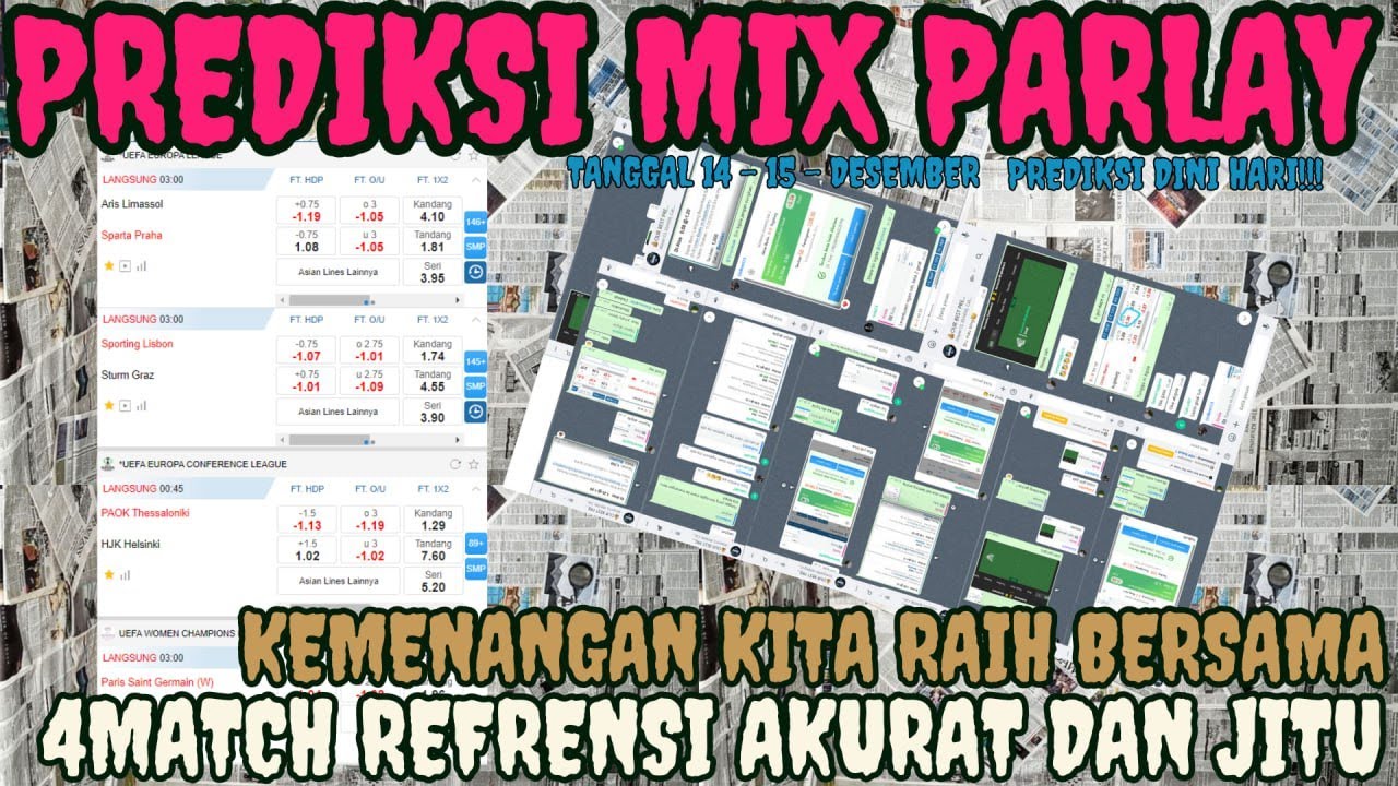SEPUTARAN SEPAK BOLA HANDICAP OVER UNDER MALAM INI 14-15 DESEMBER ...