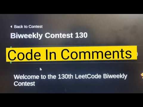 Leetcode Biweekly Contest 130 C Minimum Substring Partition Of Equal ...
