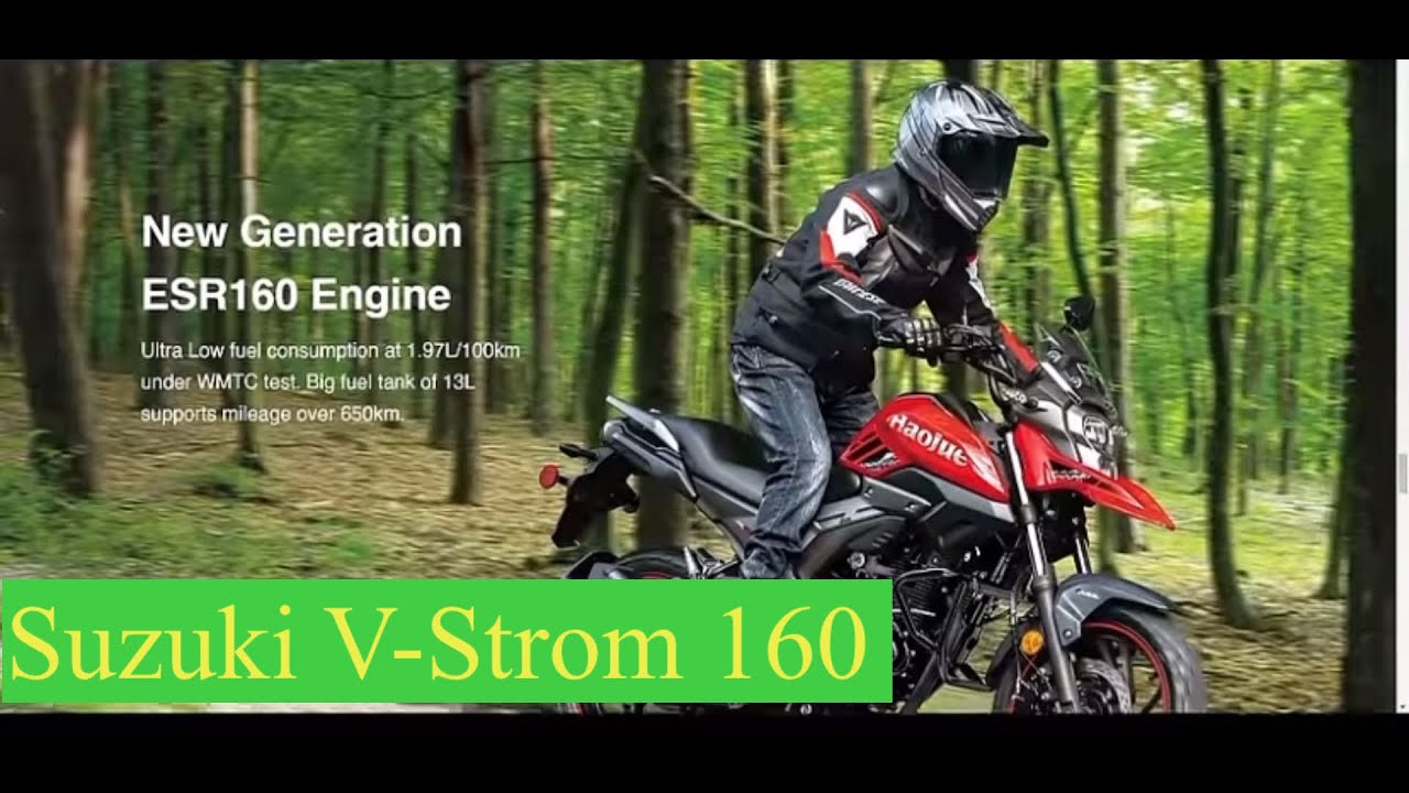 Suzuki DL-160 o V-Strom 160 🔥! - YouTube