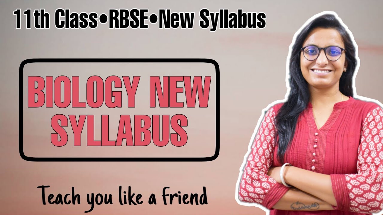 11th Class Biology New Syllabus || RBSE || NCERT Book || With NEET exam ...