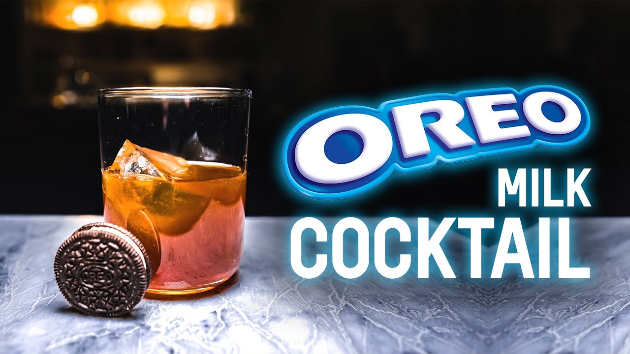 OREO Milk Punch | Cocktail Recipe - YouTube