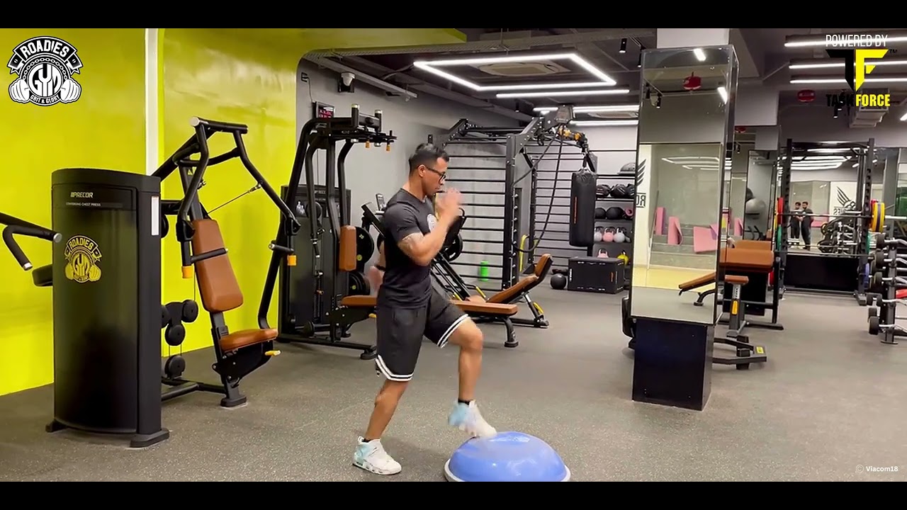 Bosu Toe Taps! - YouTube