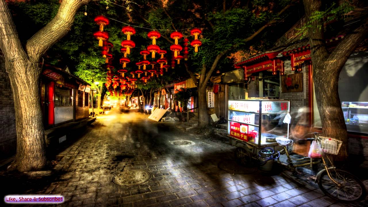 Chinese Music | Streets of Beijing | Relaxing Ambient Traditional ...