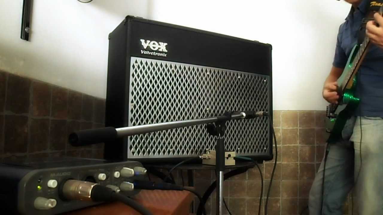 Vox Valvetronix AD100VT Metal - YouTube
