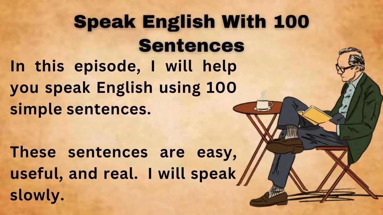 Speak English With 100 Sentences __ (A1–A2)__ Listen And Practice ...