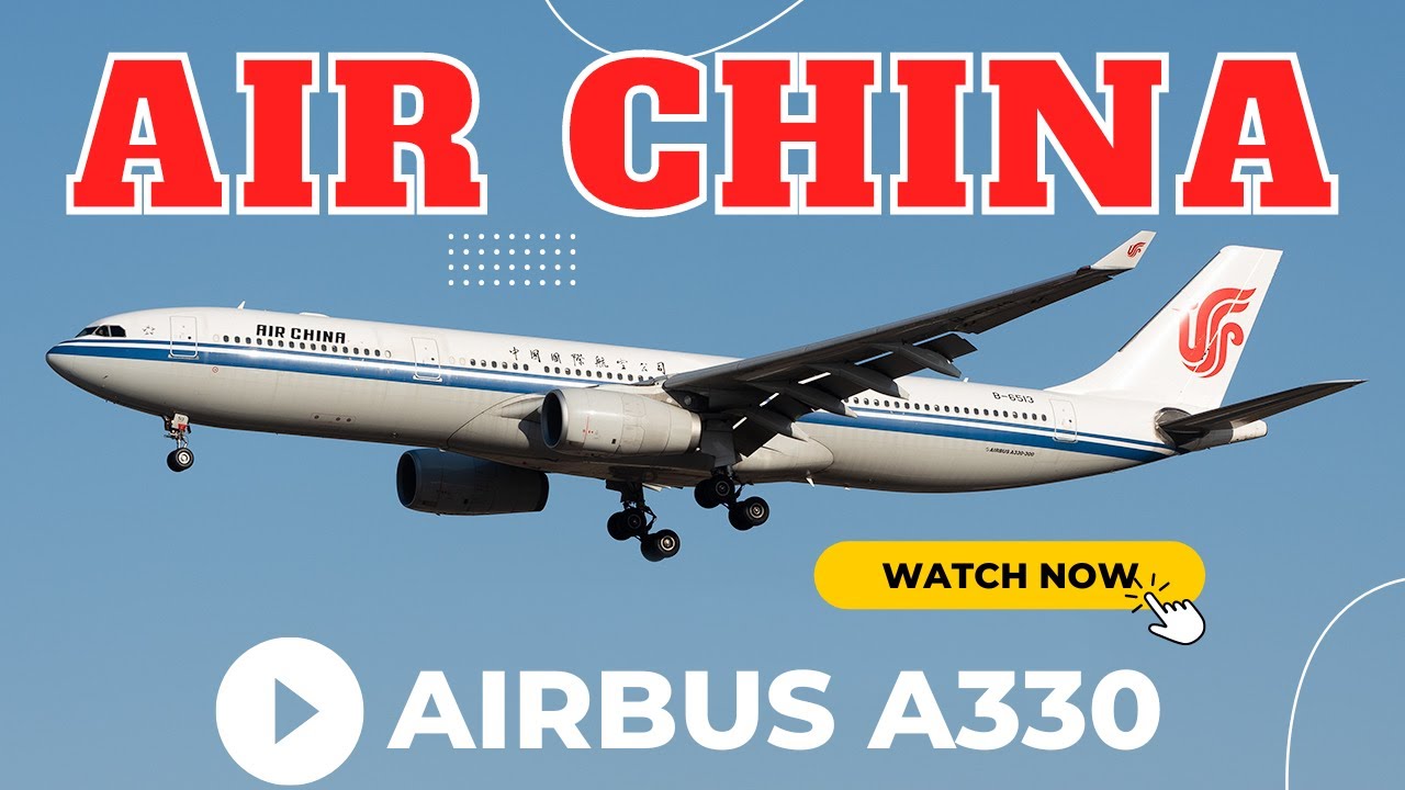 Air China Airbus A330 [PEK HKG] landing at Hong Kong Airport (July 23 ...