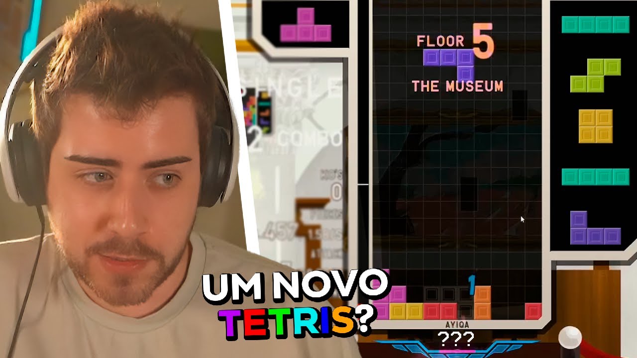 cellbit jogando O NOVO TETRIS - YouTube