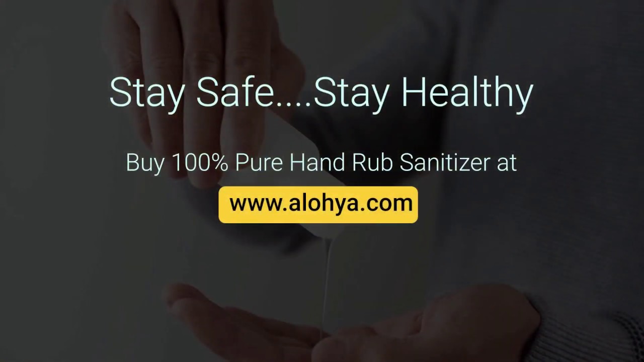 Best Hand Rub Sanitizer with 70% Alcohol (99.9 germ protection) - YouTube