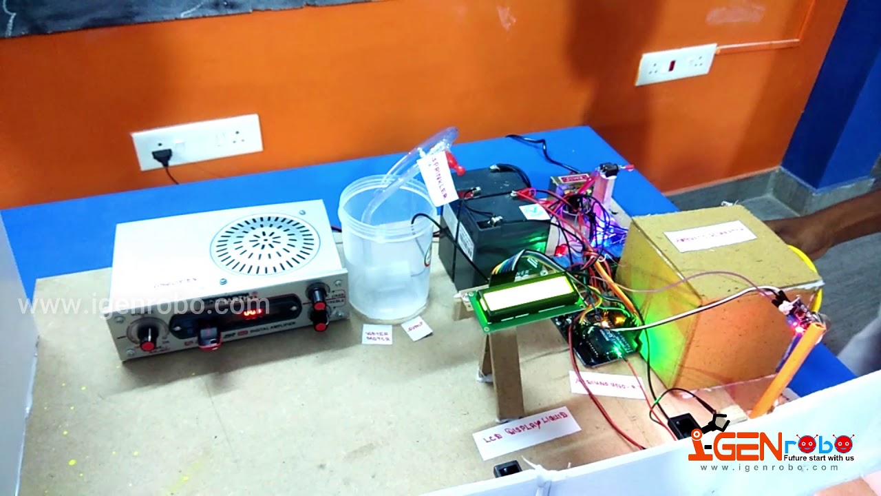 Fire Detection Alarm System | FDAS | igen robotics | st.joseph's school ...