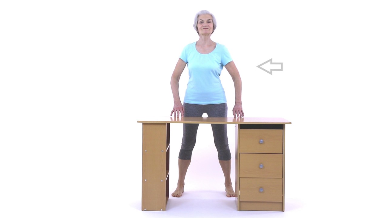 Falls Prevention: Sidestep with Support - YouTube