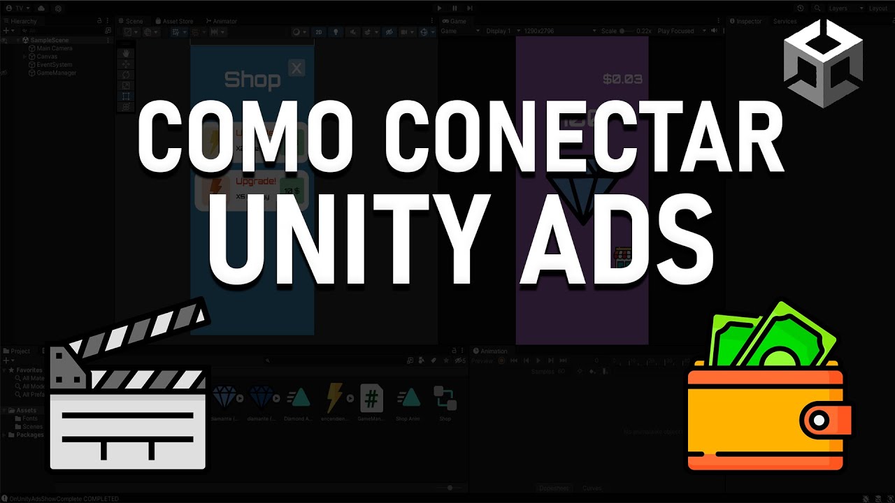 Cómo Integrar Unity Ads - YouTube