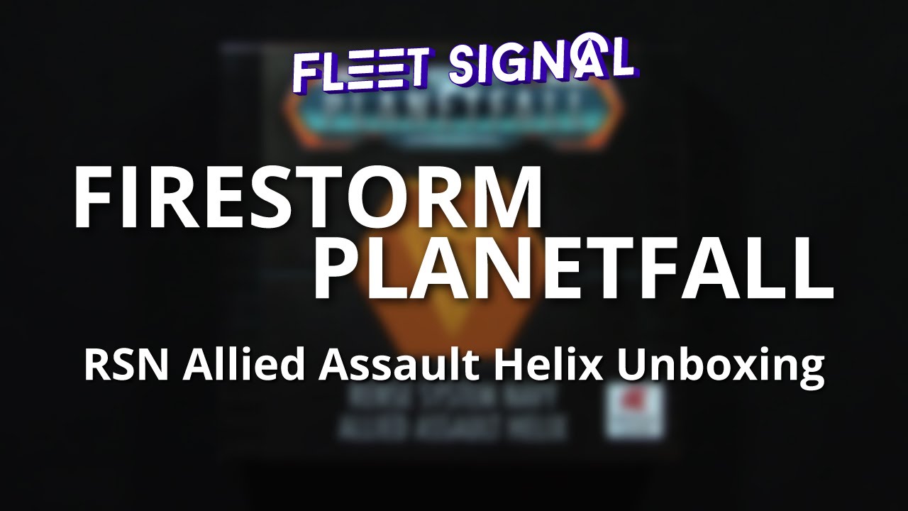 Rense System Navy Allied Assault Helix Unboxing - YouTube