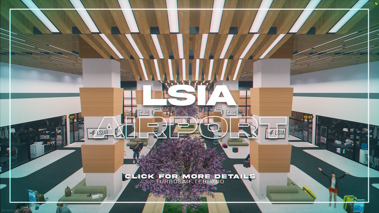 [MLO] LSIA Airport FiveM GTA 5 RP Interior - YouTube