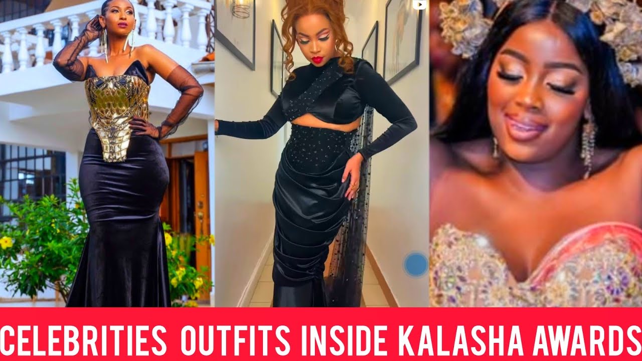 CELEBRITIES OUTFITS INSIDE KALASHA AWARDS FT LULU HASSAN,, SARAH HASSAN ...