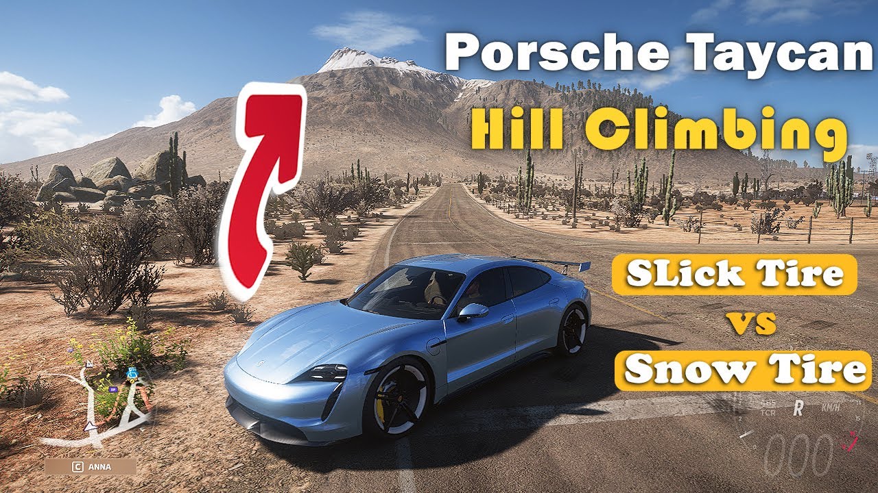 Porsche Taycan Hill Climbing - Forza horizon 5 - YouTube