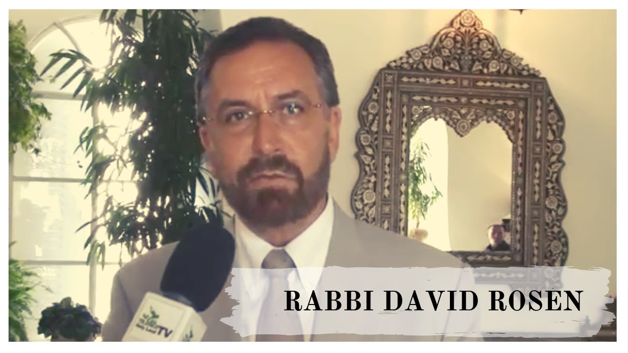 Rabbi David Rosen on Sustainability- Interfaith Eco forum - YouTube