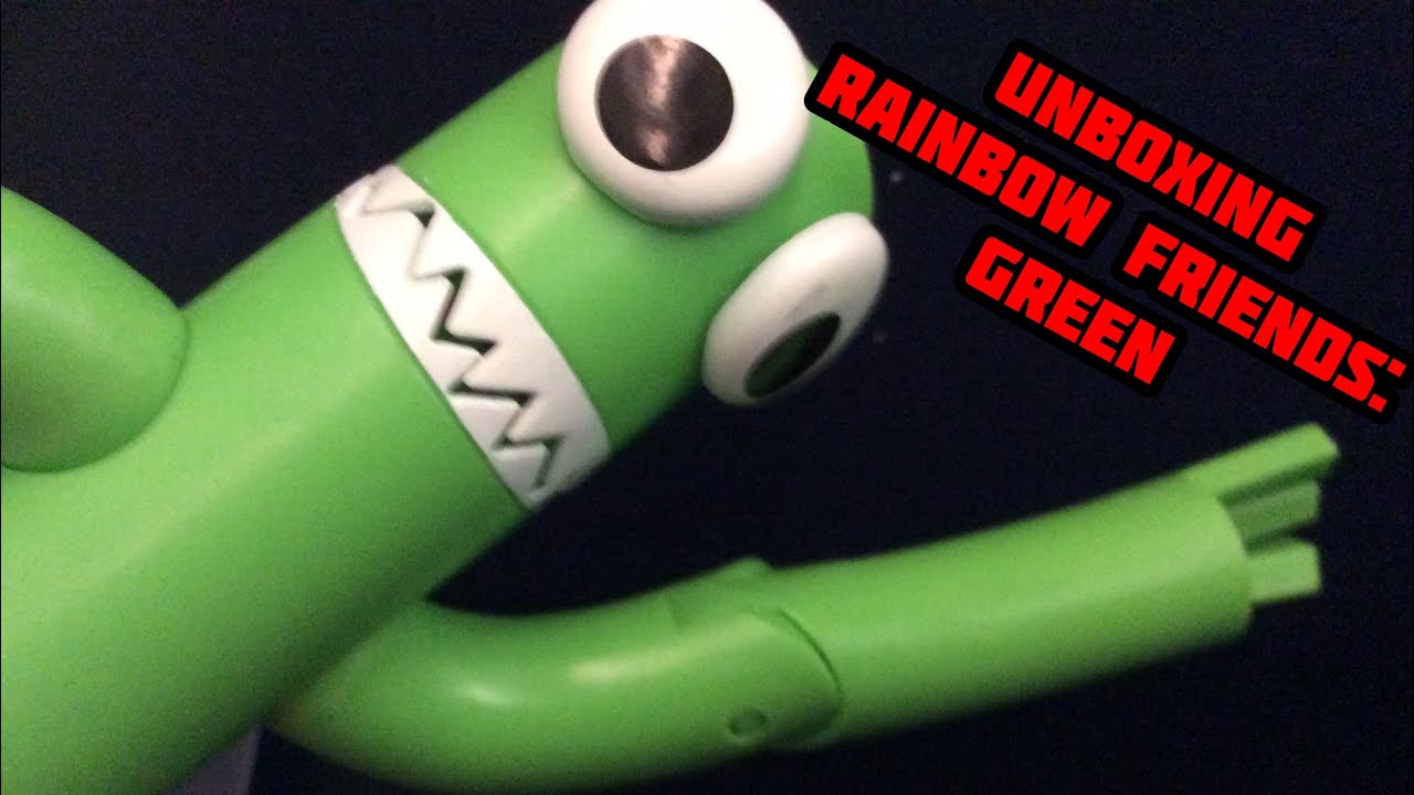 Unboxing Rainbow Friends GREEN! (stopmotion) - YouTube
