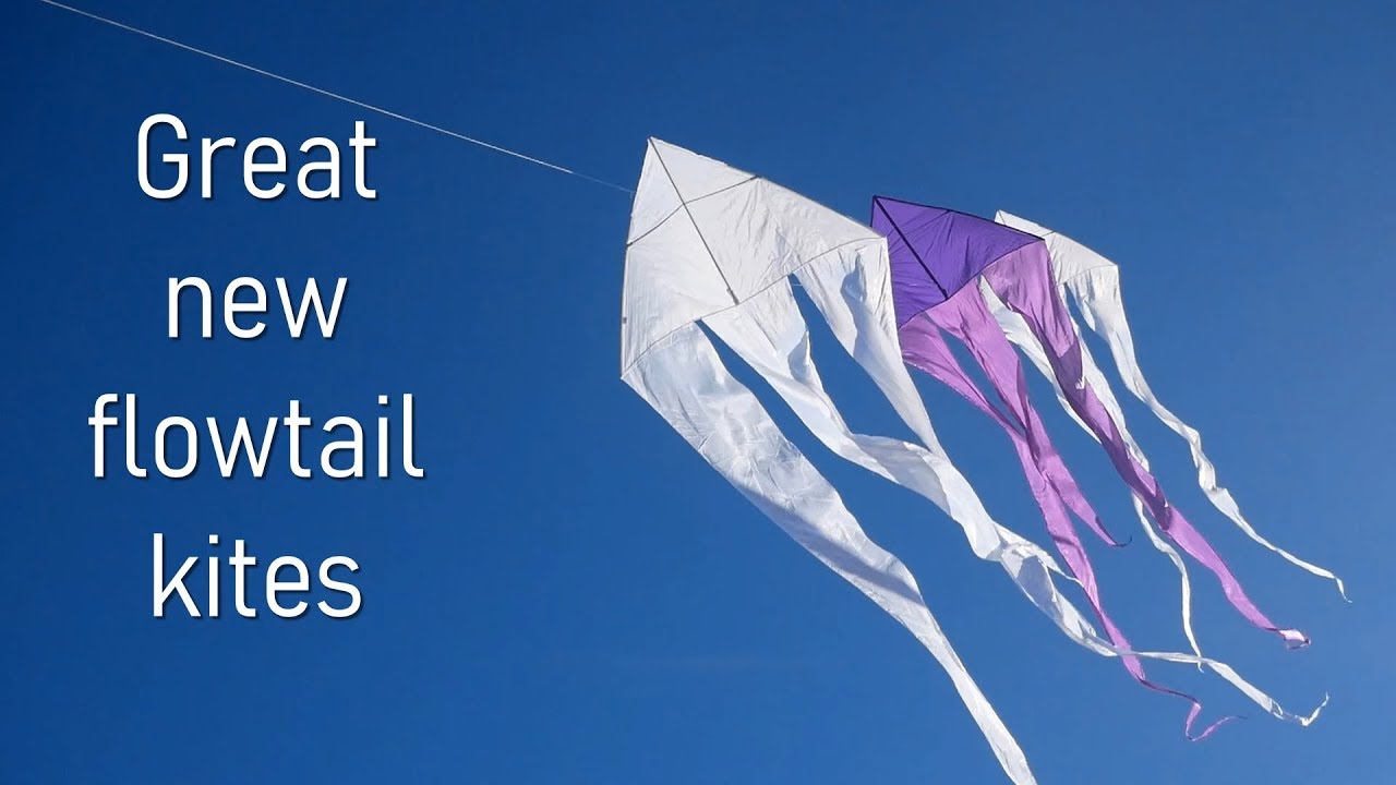 Great new flowtail kites - YouTube