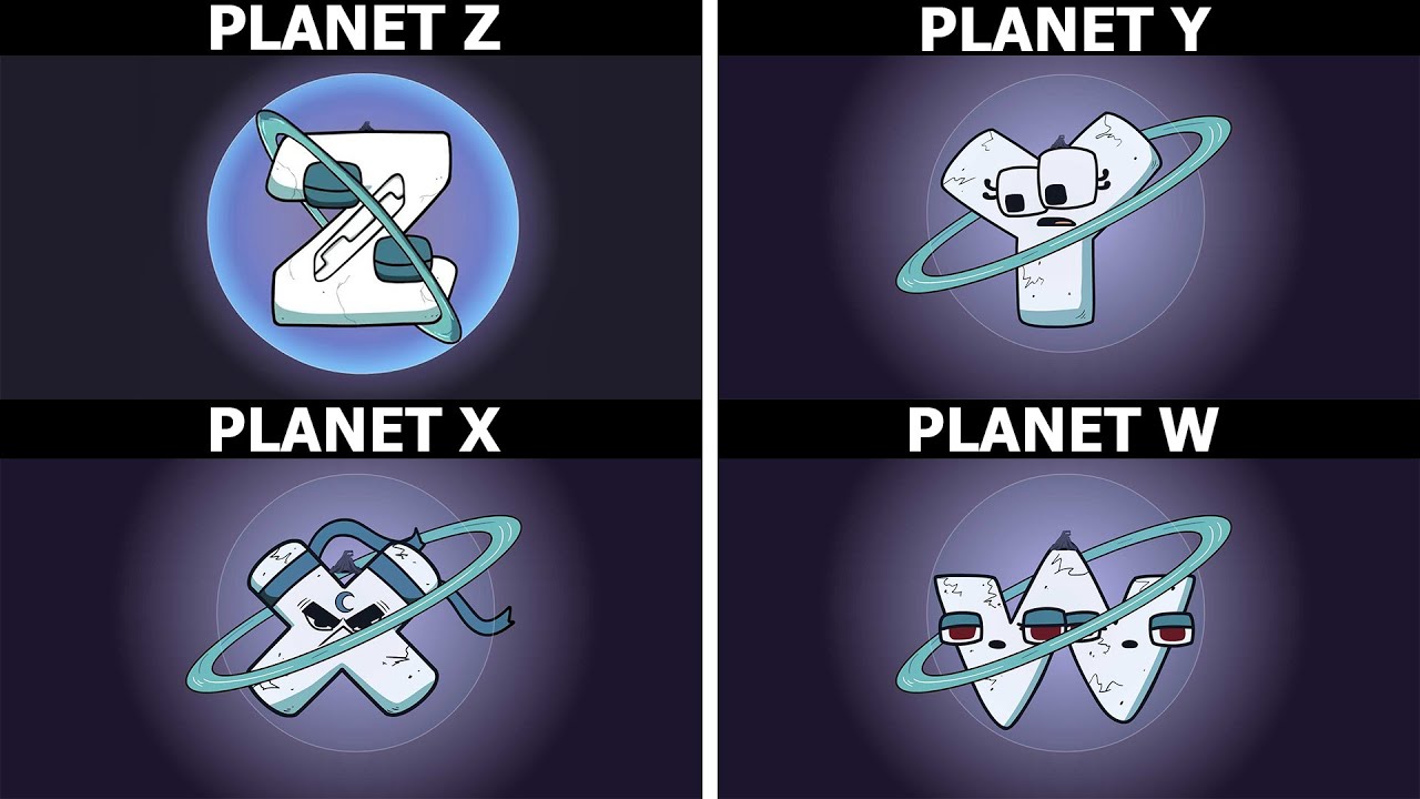Now I Know My ABCs But It's All Planet's ZYXW Alphabet Lore Epilogue ...