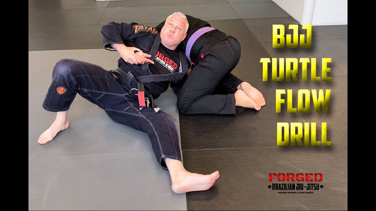 Bjj Brazilian Jiu-Jitsu Turtle Flow Drill - YouTube