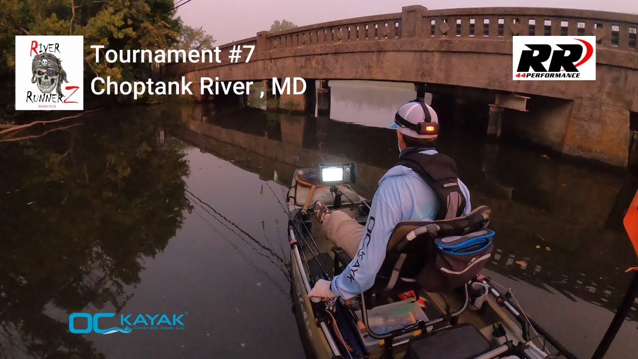 RRZ Kayak Bass Fishing Tournament on the Choptank River in Maryland ...