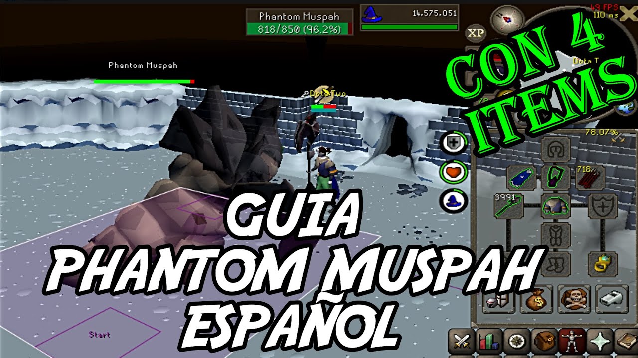 Guia Phantom Muspah En Español Mecanicas: LO MATO CON SOLO 4 ITEMS POR ...
