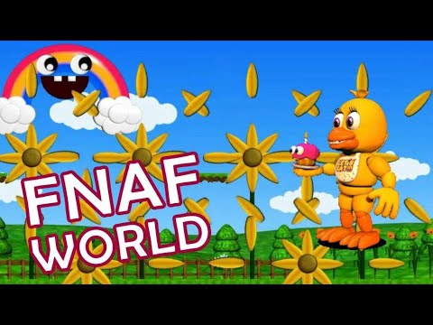 FNAF WORLD REVISITED | NEW SECRET GEIST LAYER FOUND + MEETING CHICA'S ...