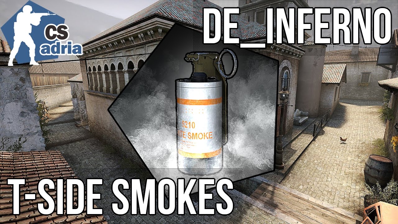 11 Inferno Terrorist Smokes (Short, Long, Car, Arch, Library ...