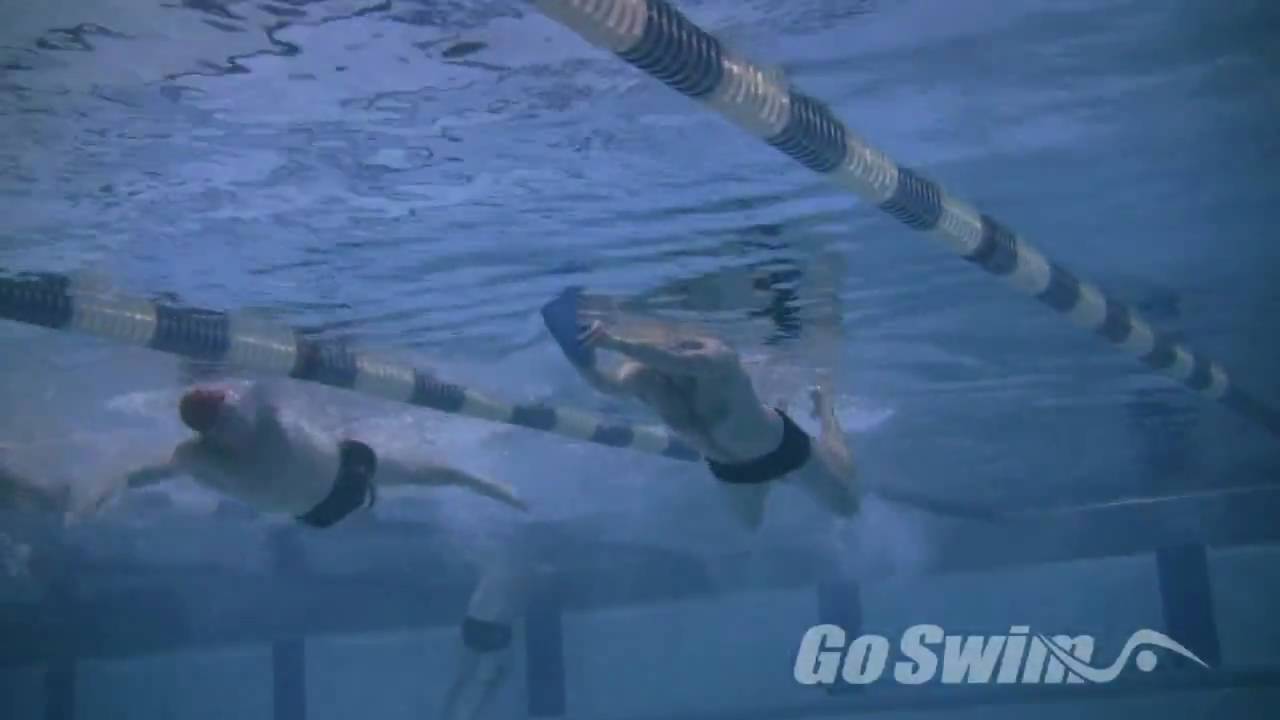 Swimming - Breaststroke - Shark-Fin Kick - YouTube
