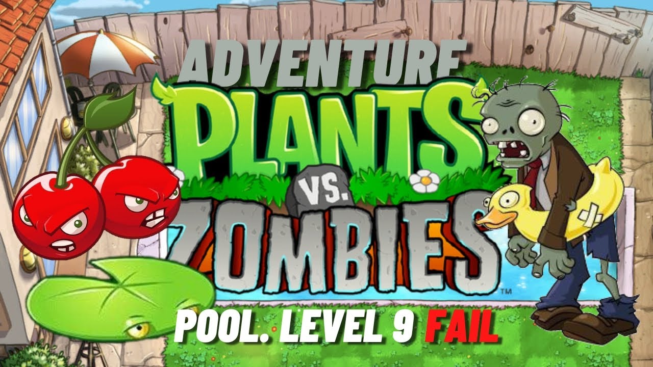 Epic battle level 9. Big FAIL. Pool PVZ | Plants VS Zombies - YouTube