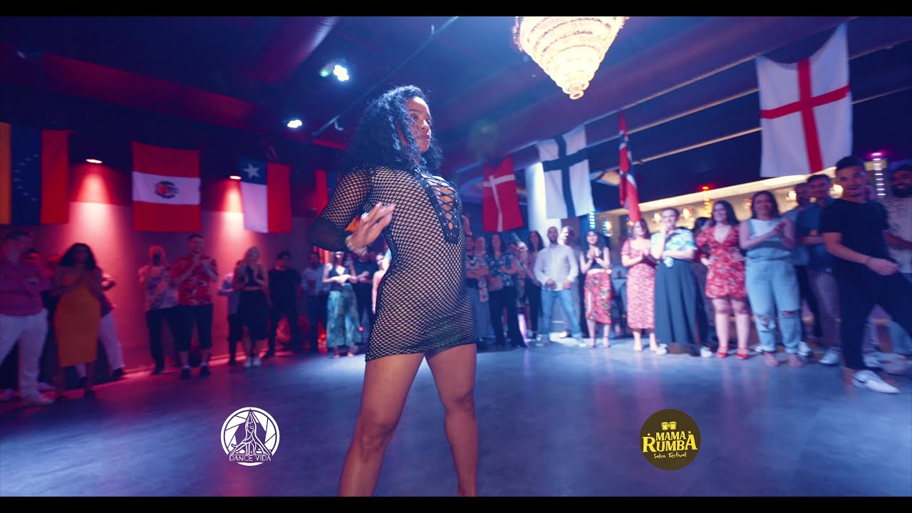 Yanet Fuentes salsa queen at Mama Rumba 2023 - YouTube