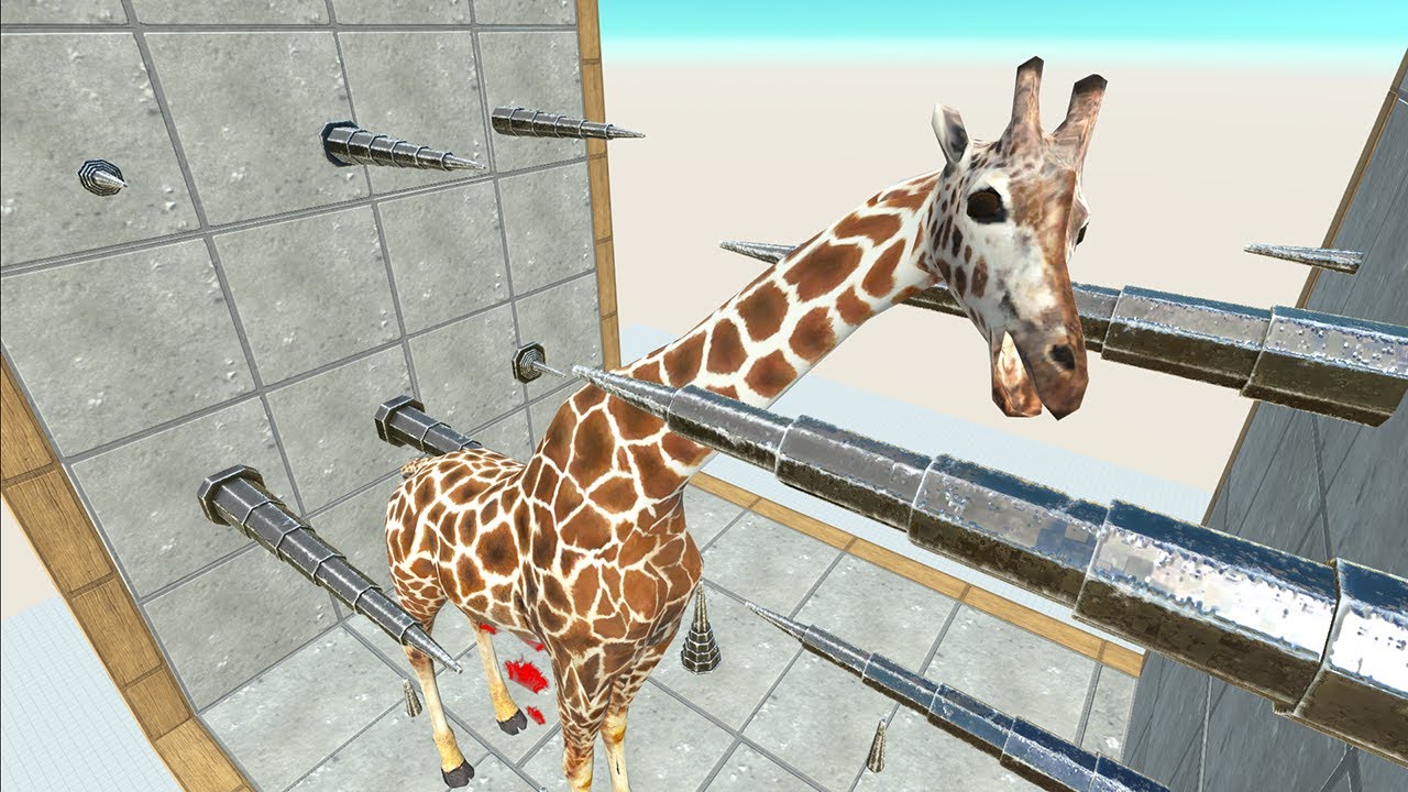 The Spiked Room Death Trap - Animal Revolt Battle Simulator - YouTube