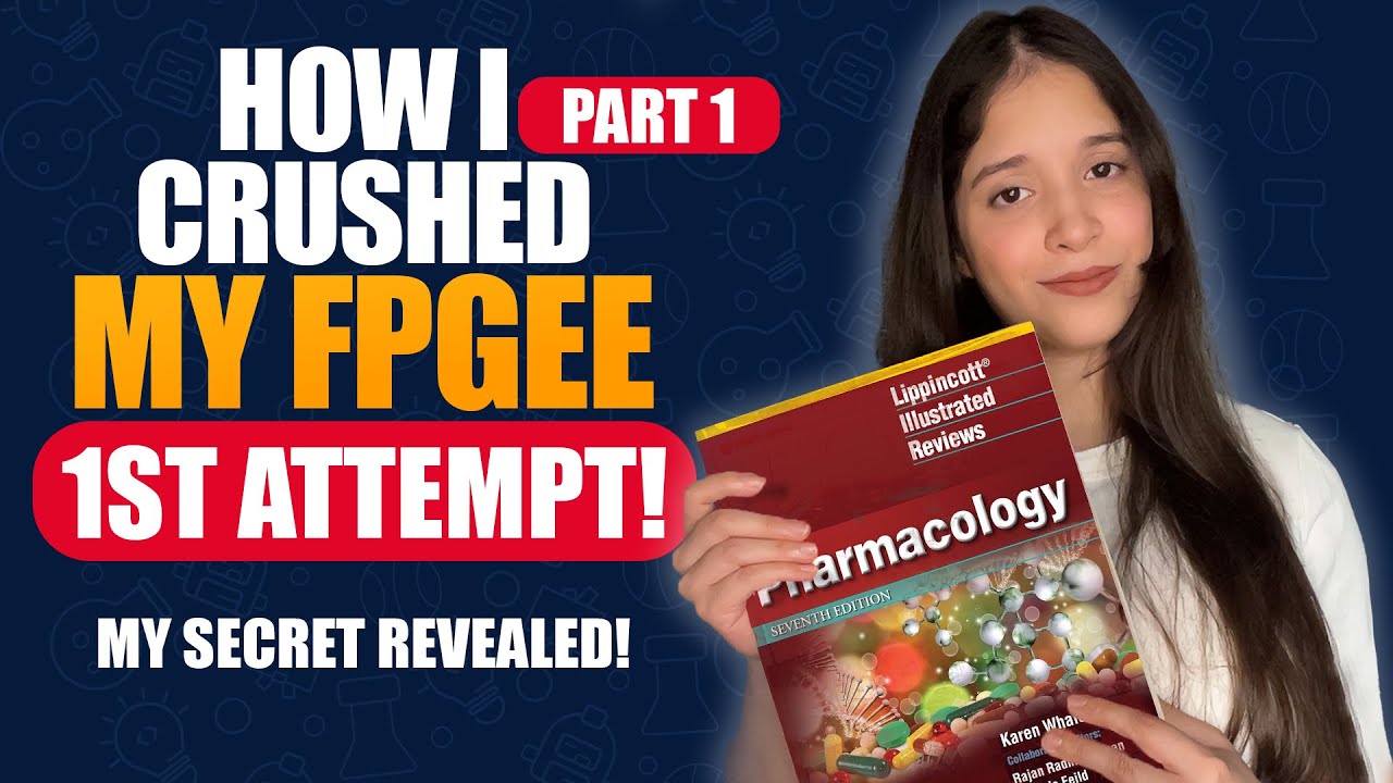 How I Passed Fpgee On 1st Attempt Part 1! Pharmacy With Zahra - YouTube
