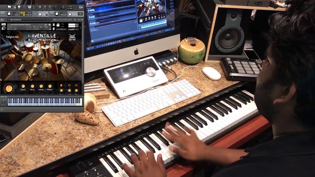 Johann Plays Laventille Rhythm Section for Kontakt - YouTube