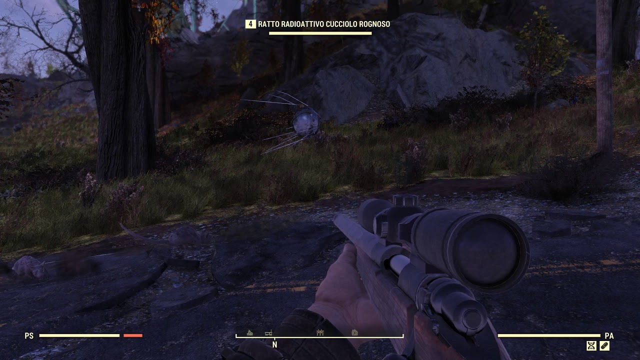 Fallout 76 Easter Egg - The Eyebot Pied Piper - YouTube