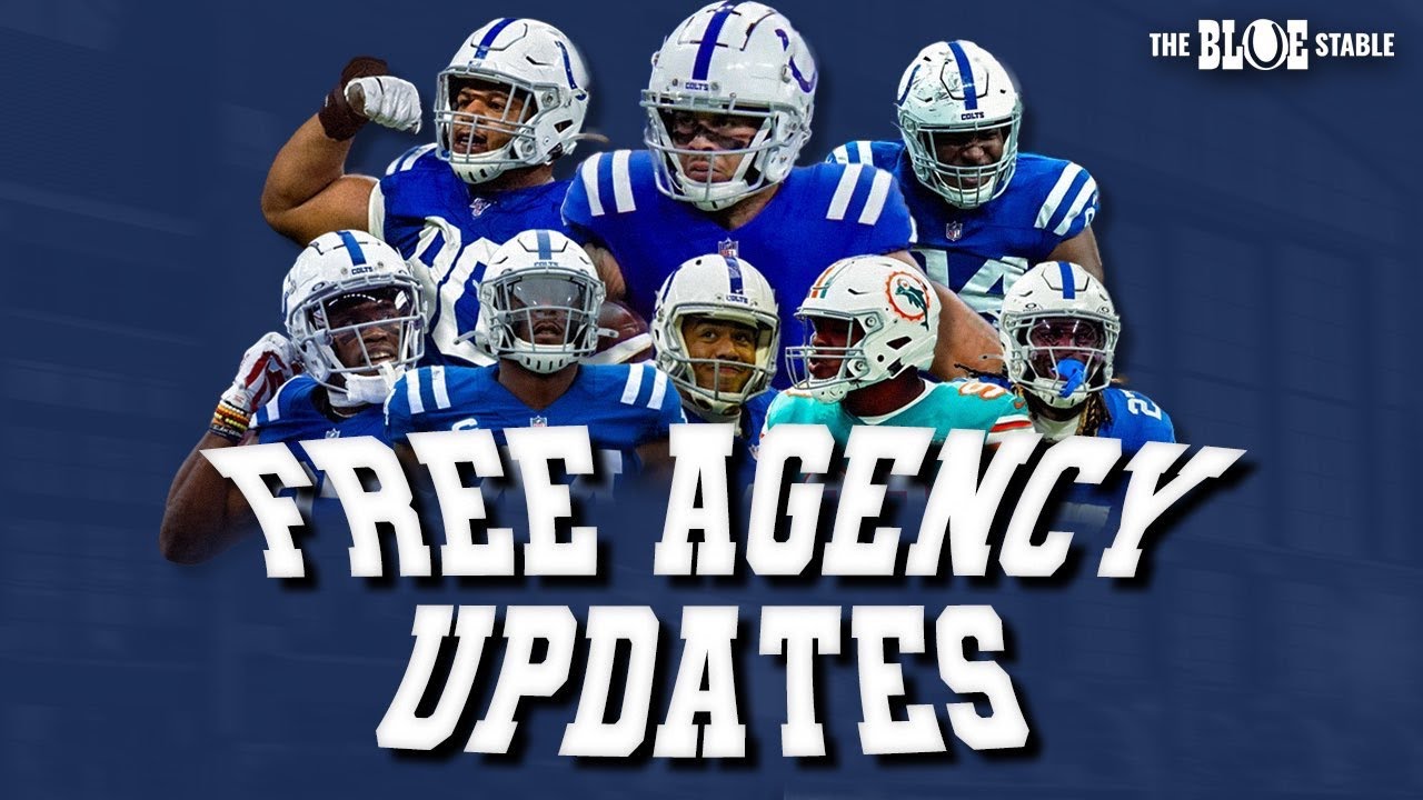 Indianapolis Colts- Free Agency Signings, Sneed update and More! - YouTube