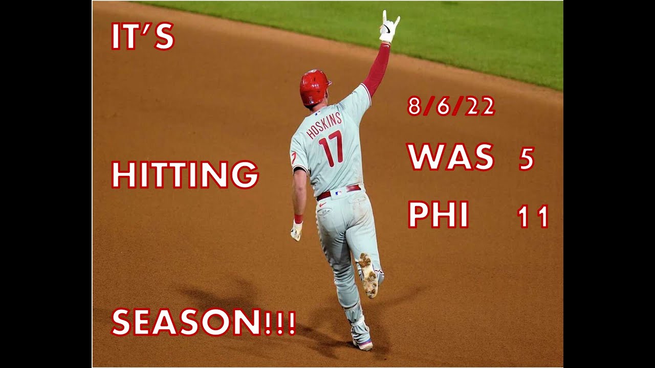 Phillies smoke the Nats 11-5 | Aaron Nola heating up - YouTube