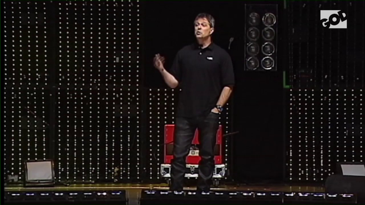 Ron Luce- God Is Relentlessly Pursuing You - YouTube