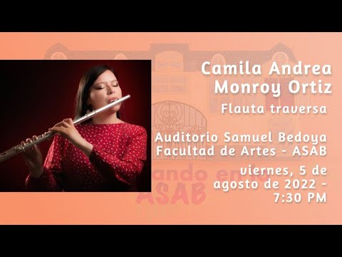 Recital de X semestre - Camila Andrea Monroy Ortiz - YouTube
