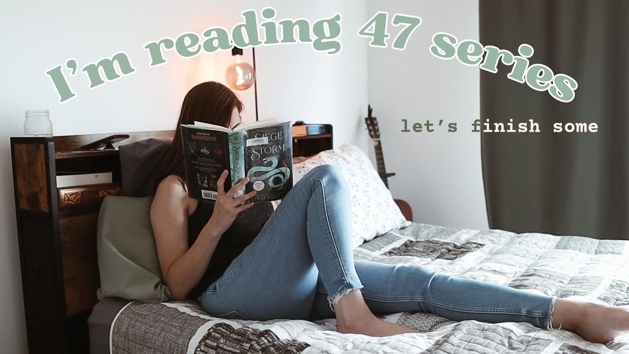 FINISHING EVERY SERIES I'm in the middle of: 47+ series! 🫢 - YouTube