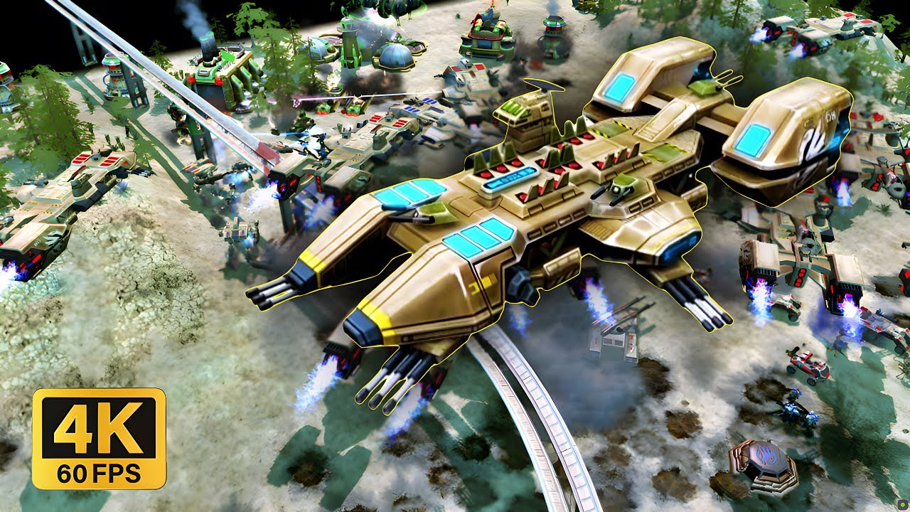 Ultimate GDI vs Forgotten Showdown - Command & Conquer 3 Gameplay - YouTube