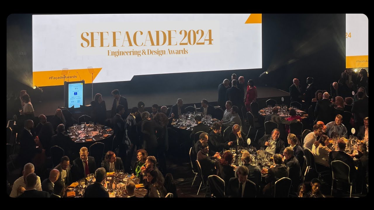 SFE Façade 2024|Design and Engineering Awards|London|GoLive| - YouTube